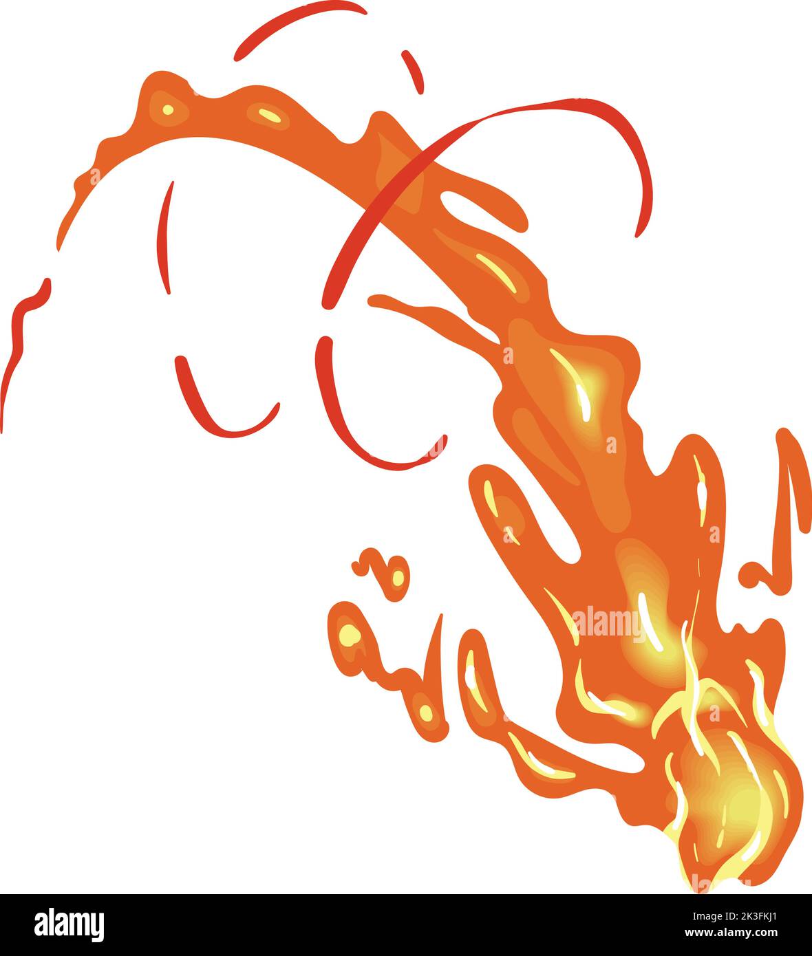 fire flame launch Stock Vector Image & Art - Alamy