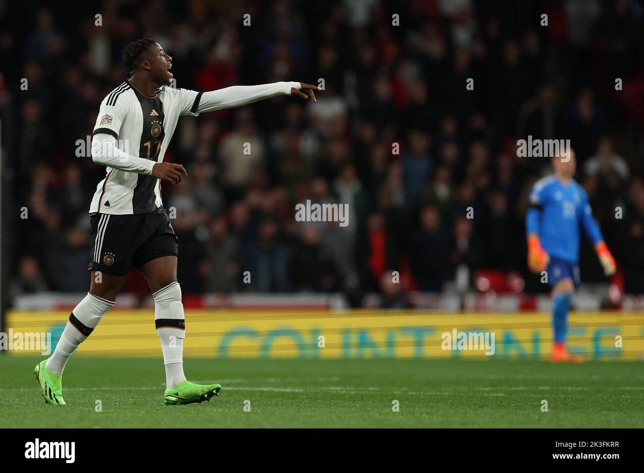 London, UK. 26th Sep, 2022. Soccer: Nations League A, England - Germany ...