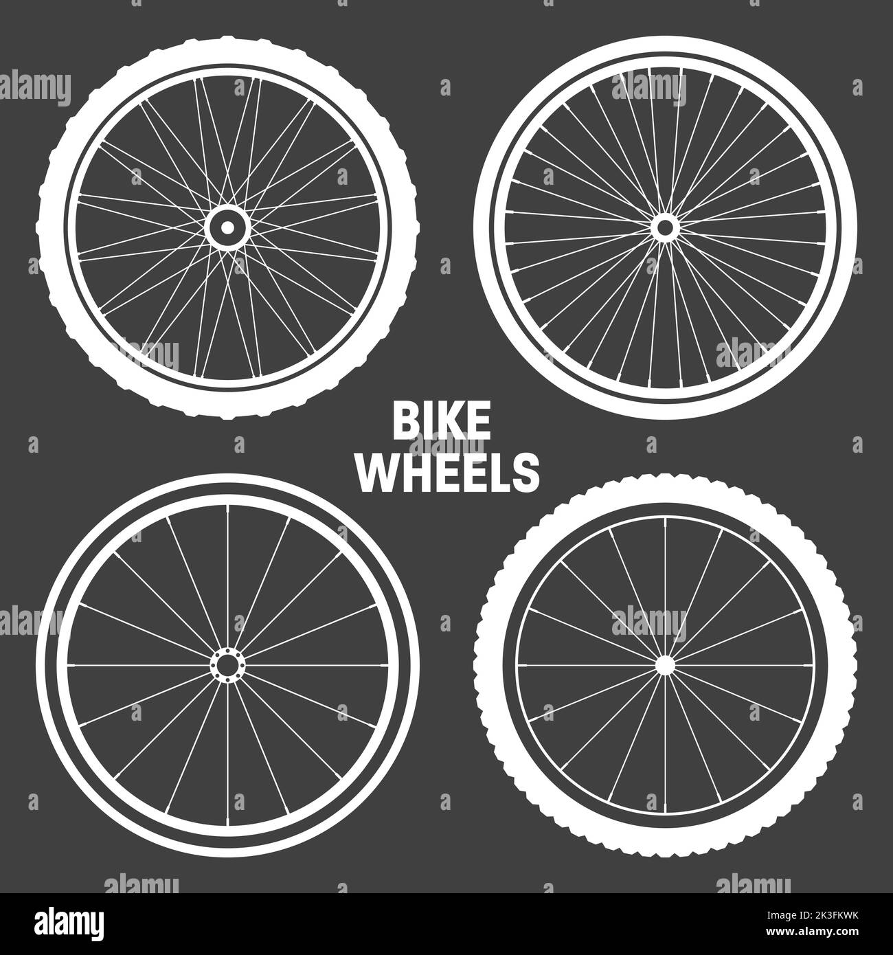 Bikes trail Black and White Stock Photos & Images - Alamy