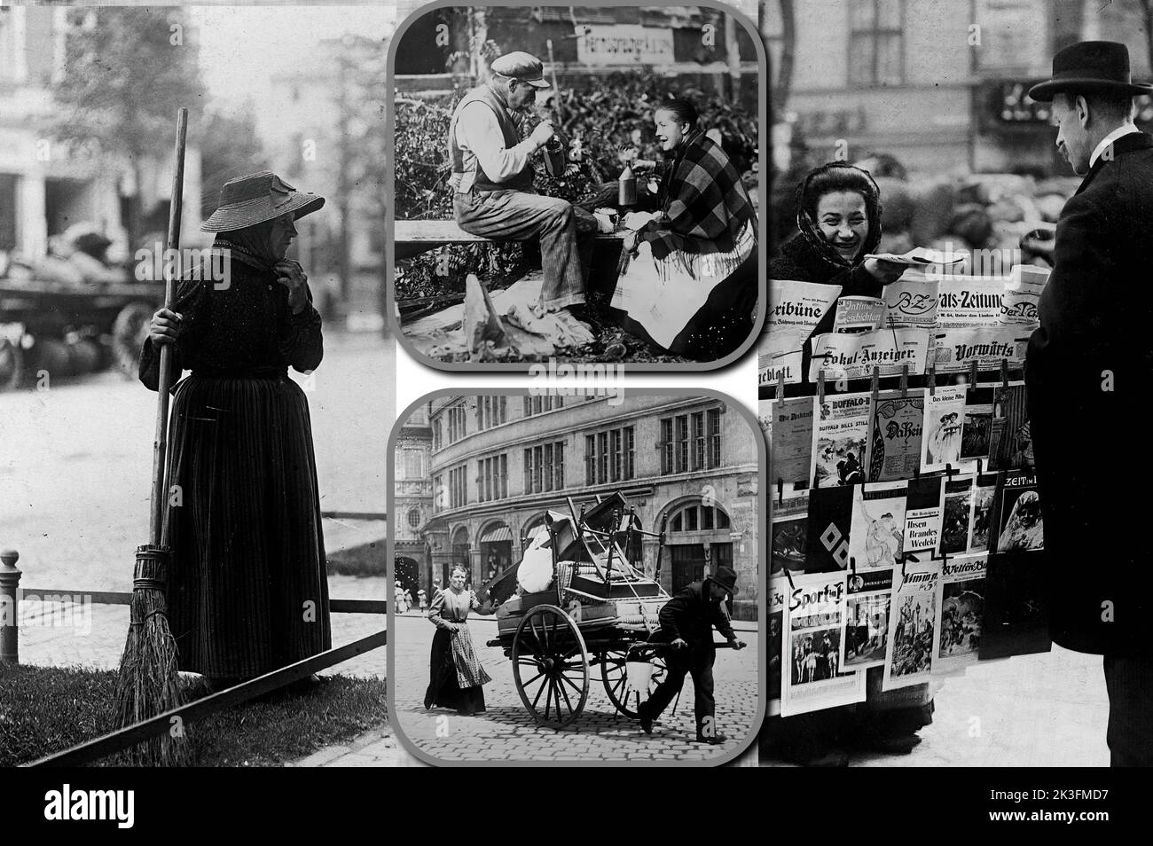 Berlin in the late 1800s and early 1900s Stock Photo - Alamy