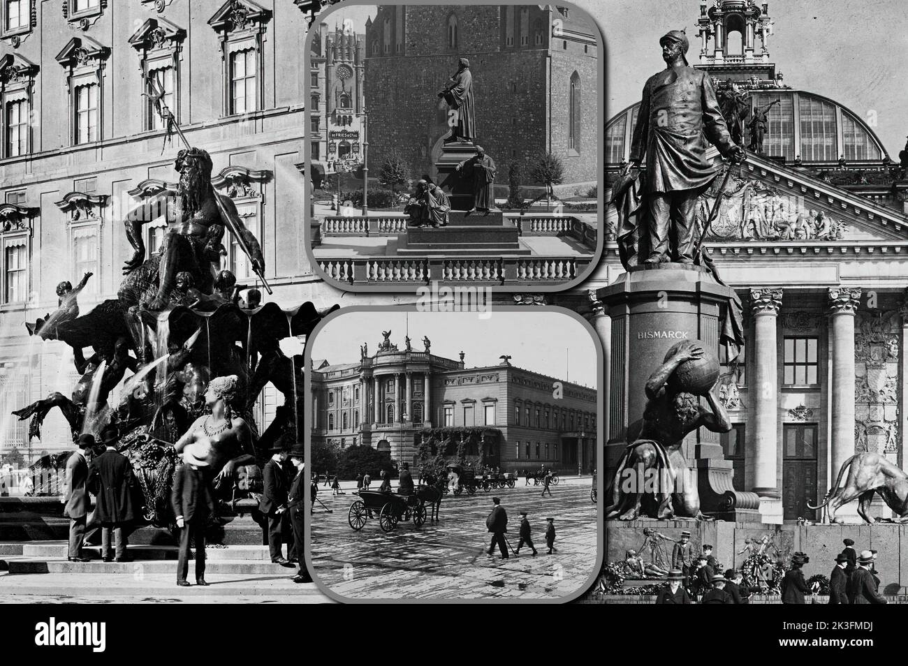 Berlin in the late 1800s and early 1900s Stock Photo - Alamy