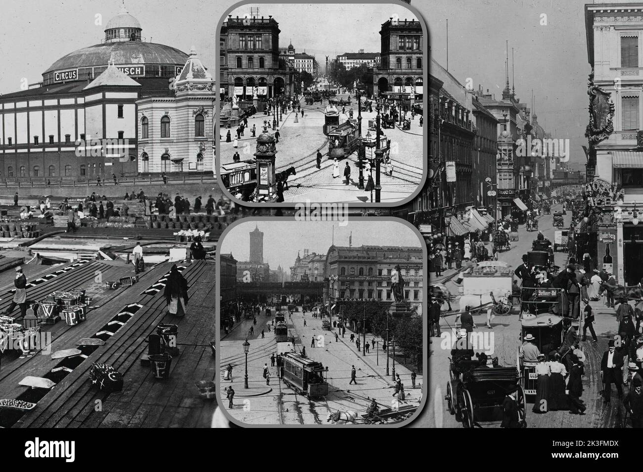 Berlin in the late 1800s and early 1900s Stock Photo - Alamy
