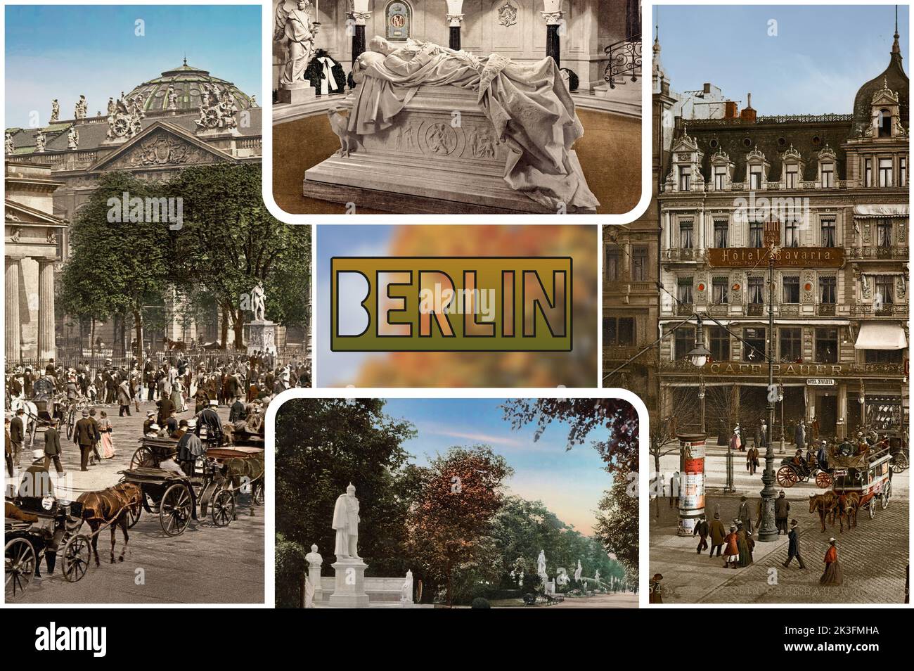 Berlin in the late 1800s and early 1900s Stock Photo - Alamy