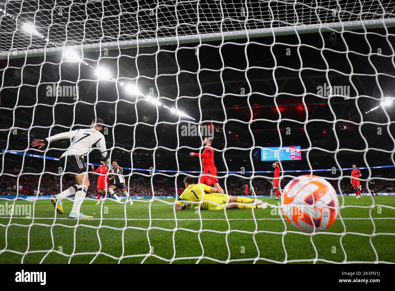 London, UK. 26th Sep, 2022. Soccer: Nations League A, England - Germany ...