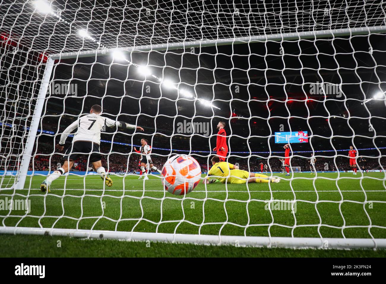 London, UK. 26th Sep, 2022. Soccer: Nations League A, England - Germany ...