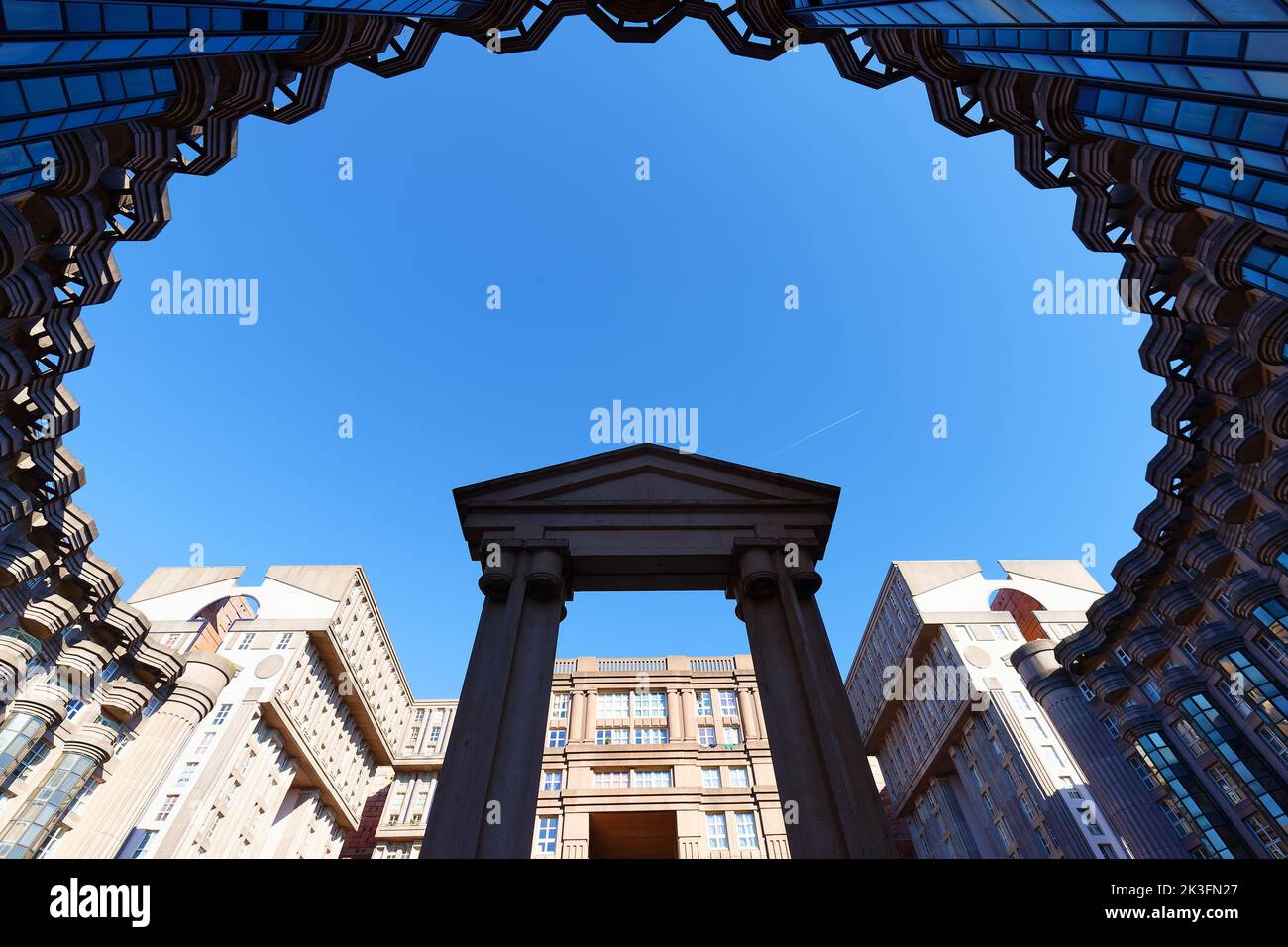 typical building style classical monumental residential building ...