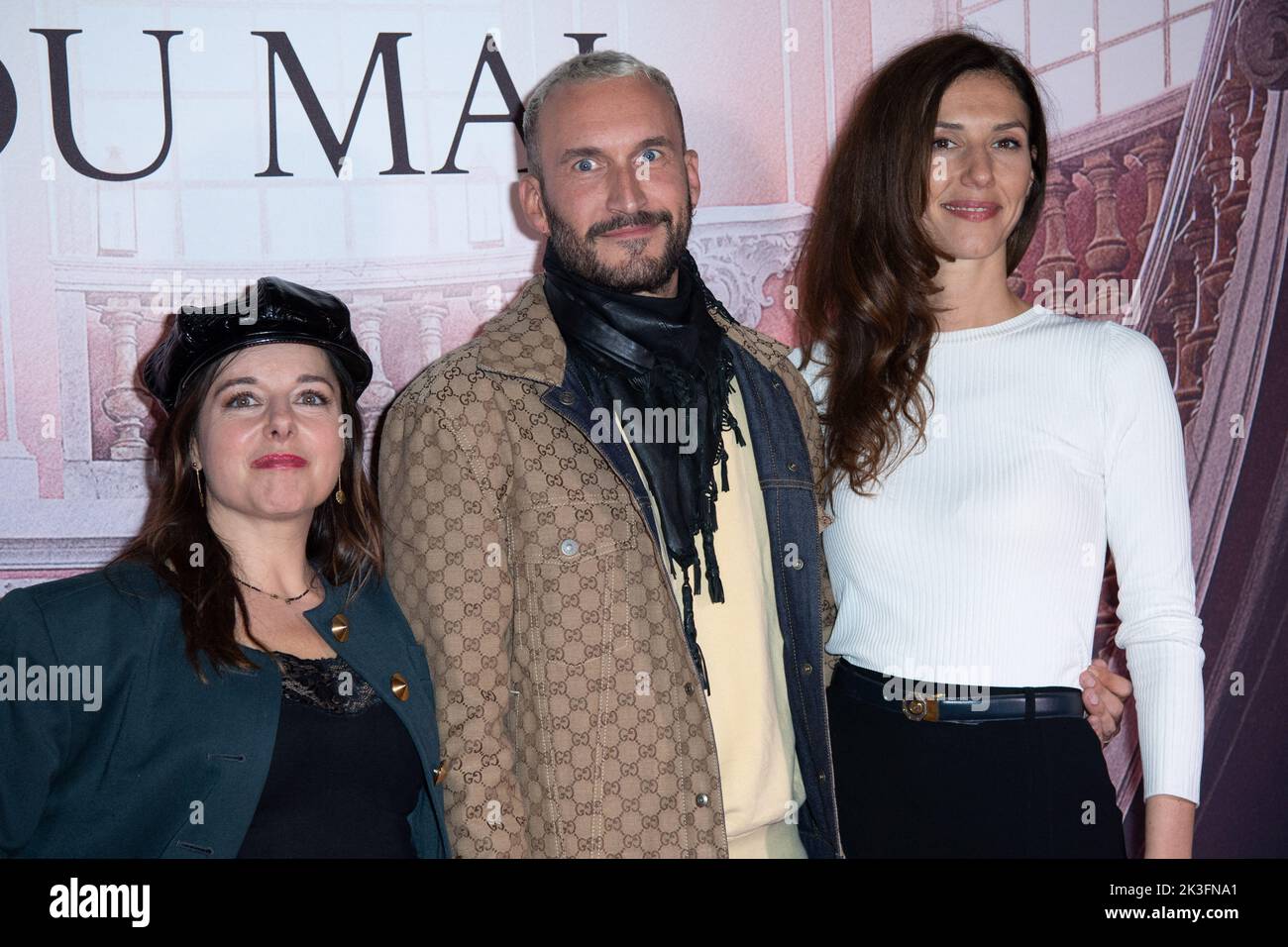 Paris, France, September 26, 2022, Laure Calamy, Sebastien Marnier and ...