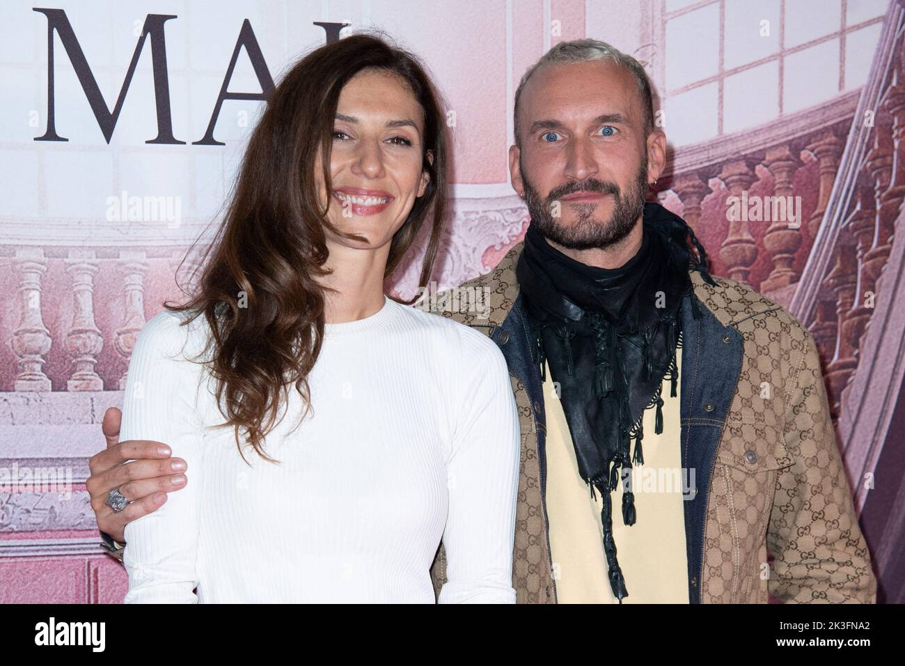Paris, France, September 26, 2022, Doria Tillier and Sebastien Marnier ...