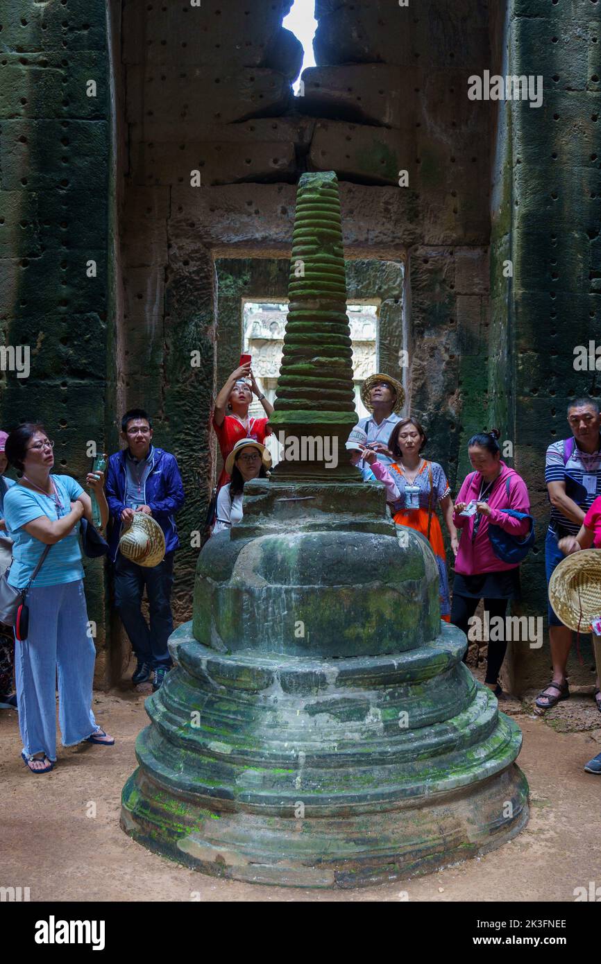 Cambodia. Siem Reap. The archaeological park of Angkor. 16th century ...