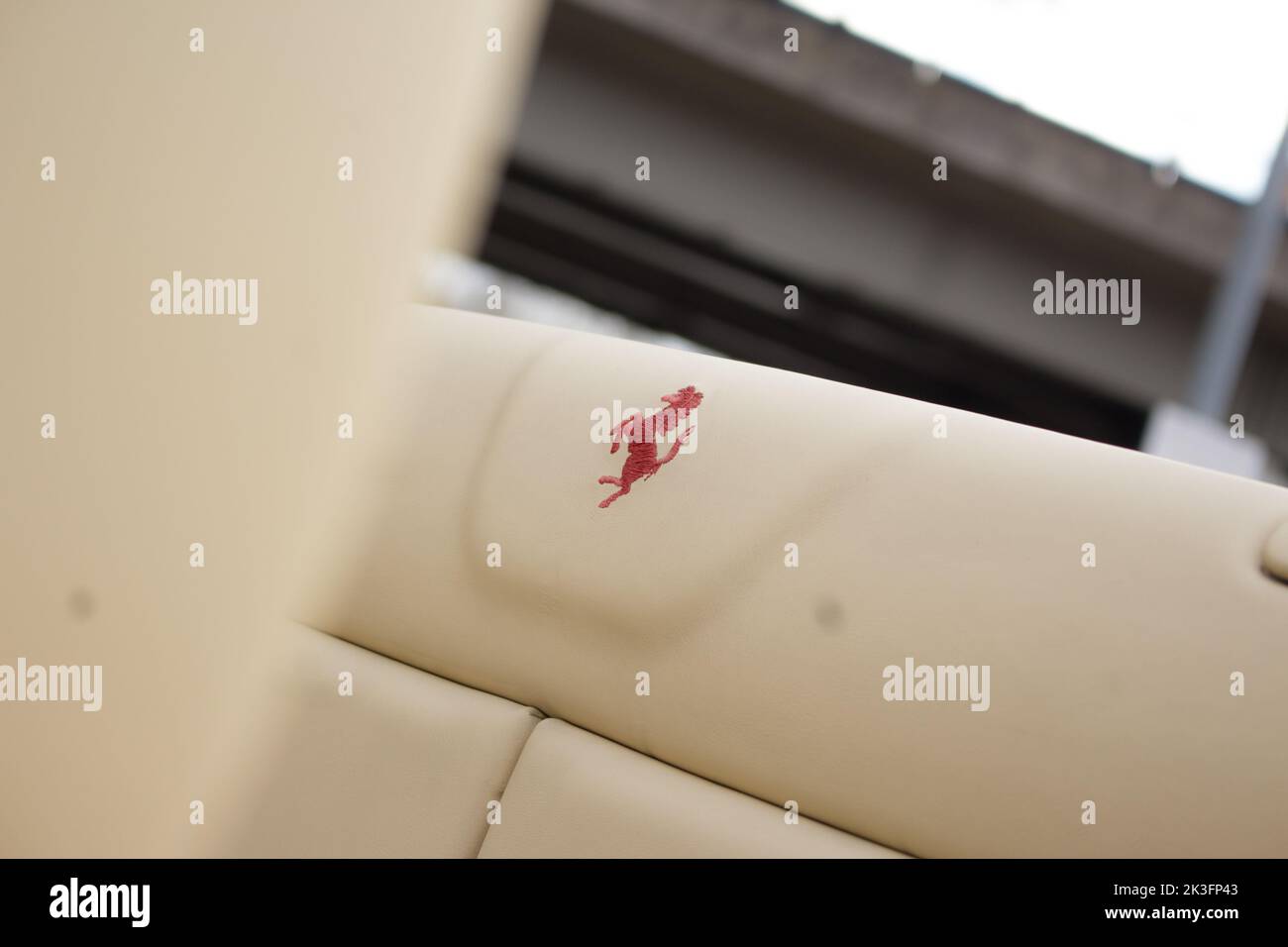 A 2011 Ferrari California With Cream Leather Interior With Daytona ...