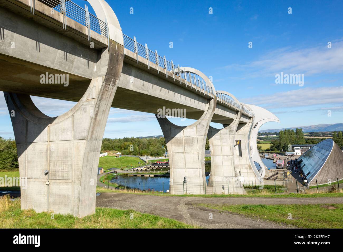 The Falkirk Wheel, Scotland, UK 2022 Stock Photo - Alamy