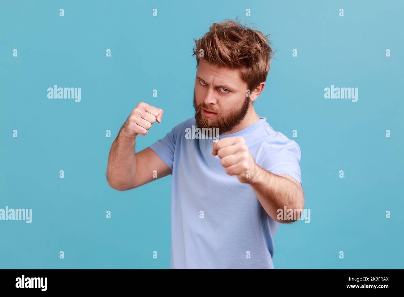 Angry man attack fist hi-res stock photography and images - Alamy