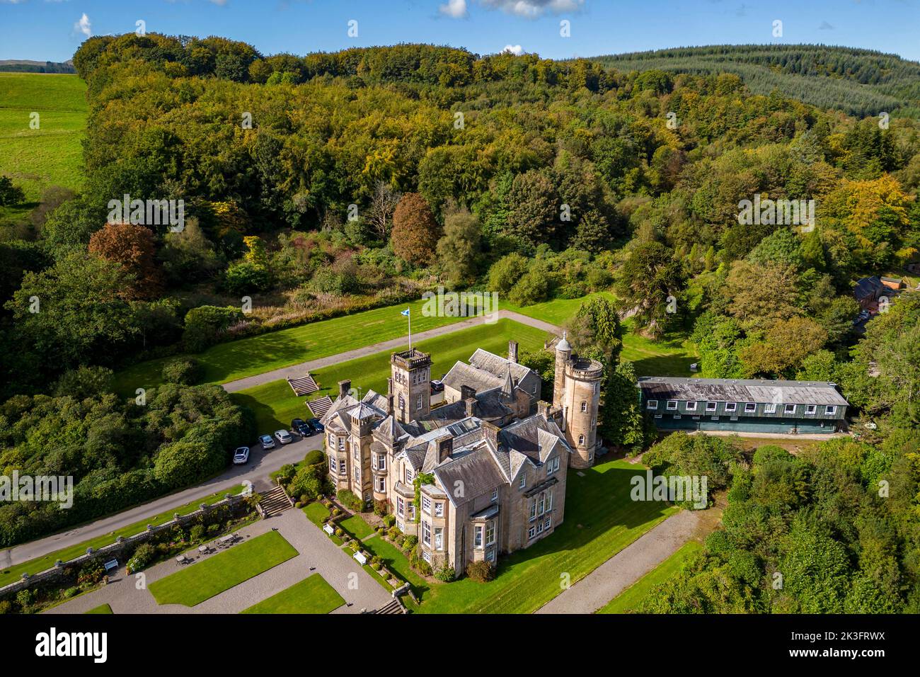 Auchen Castle, Beatock, Scottish Borders, Dumfries & Galloway, Scotland ...