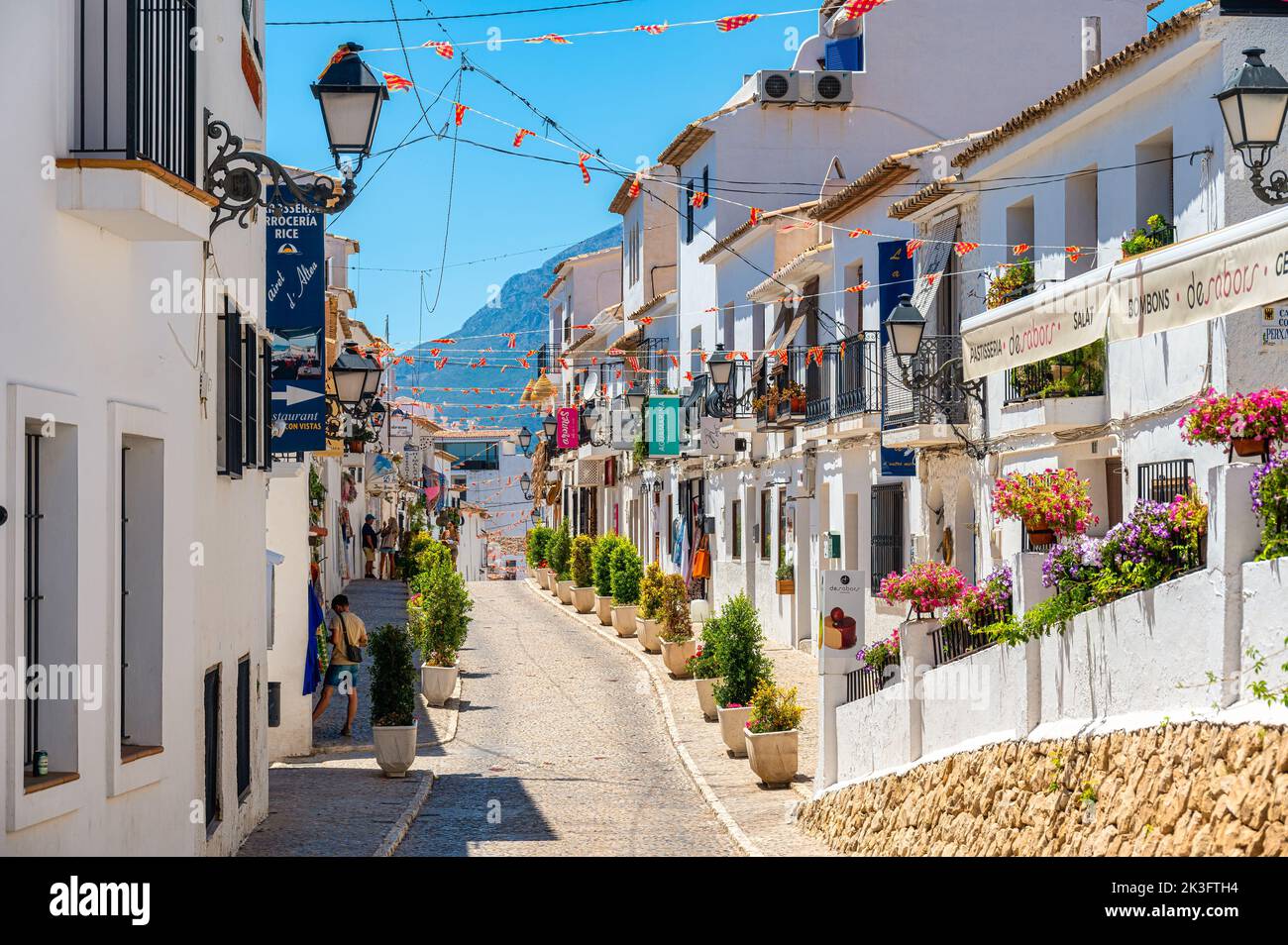 Altea town in Alicante, Spain, 2022 Stock Photo - Alamy