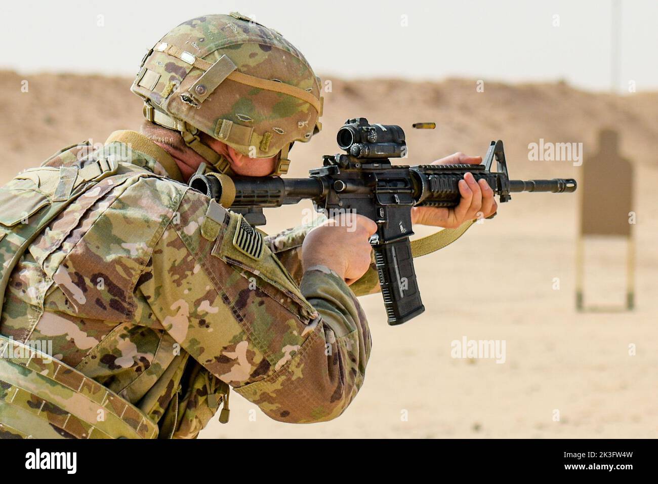 A U.S. Soldier with Task Force Americal from the 1st Battalion, 182nd ...