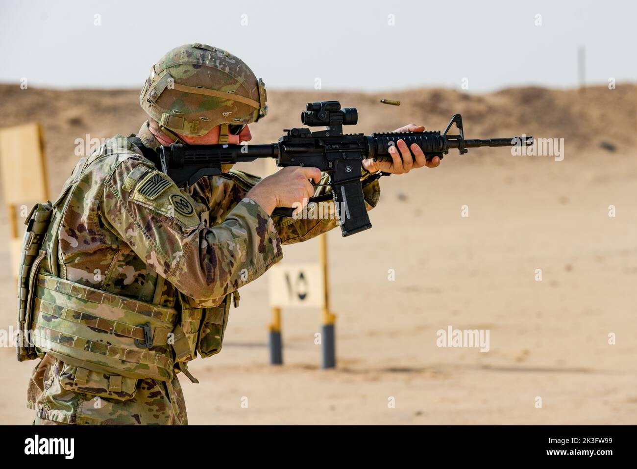 A U.S. Soldier with Task Force Americal from the 1st Battalion, 182nd ...