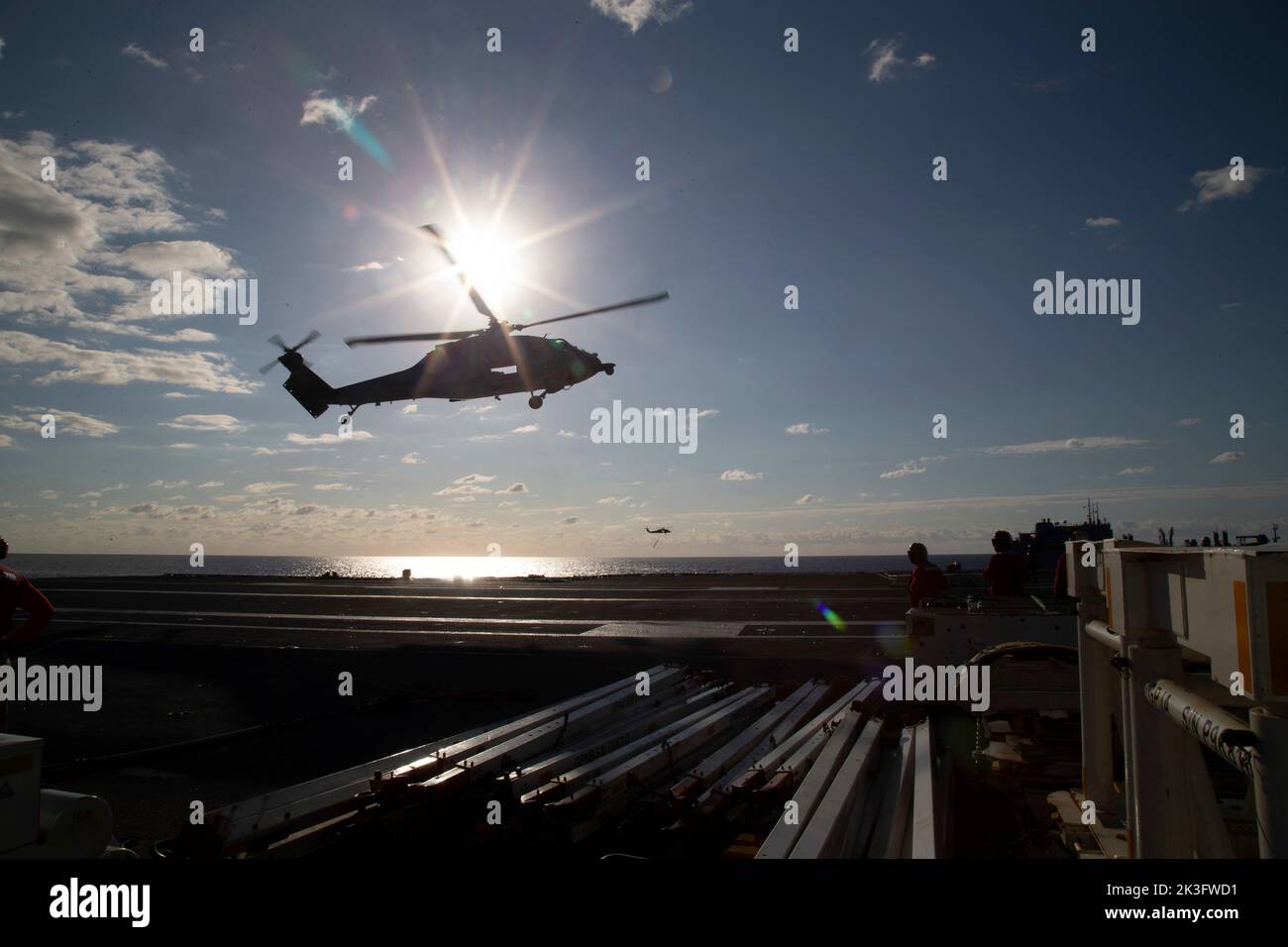 An MH-60S Nighthawk attached to the "Tridents" of Helicopter Sea Combat ...