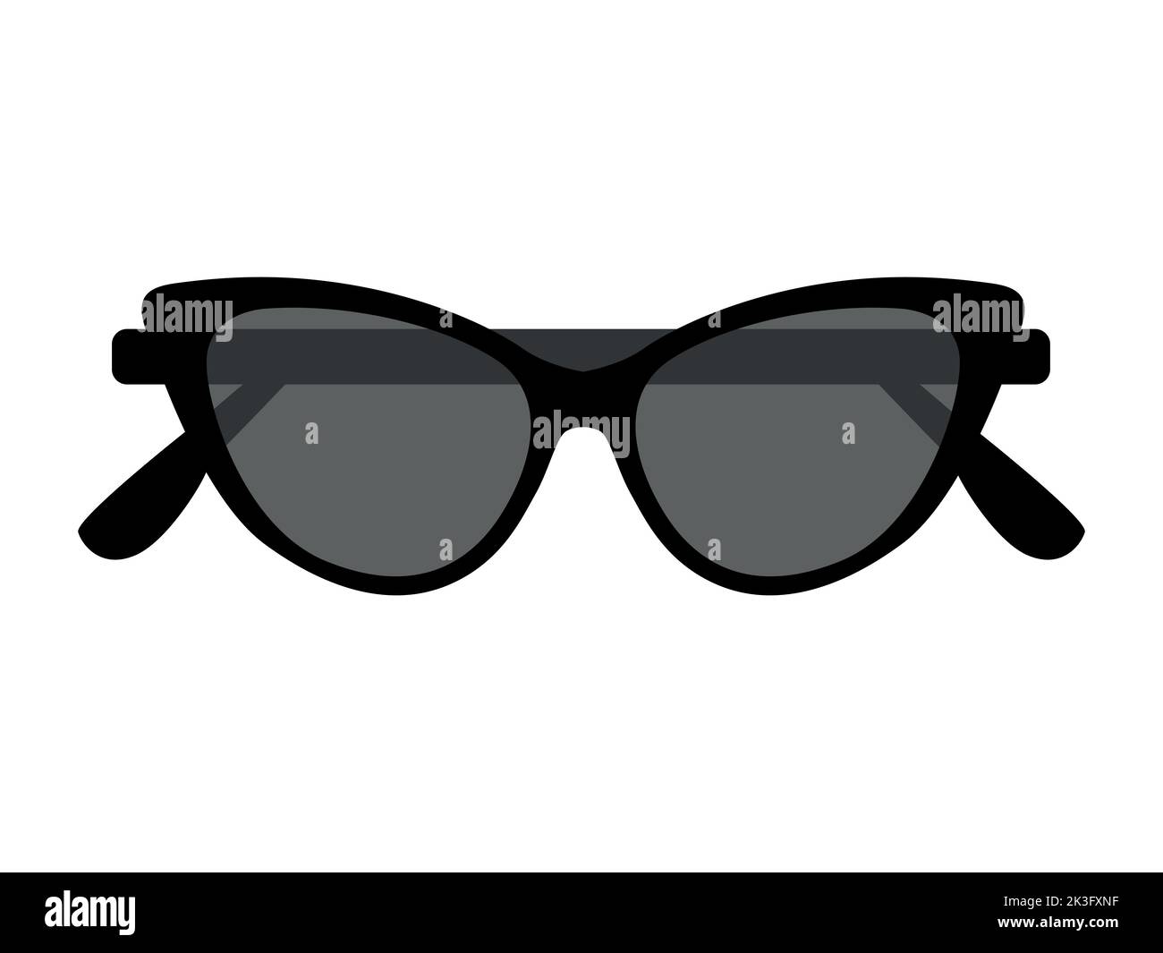 Retro Sunglasses isolated on background, round glasses, women's and men ...