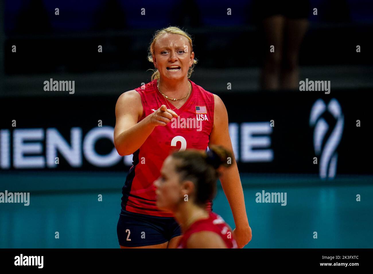 ARNHEM, NETHERLANDS - SEPTEMBER 26: Jordyn Poulter of the United States ...