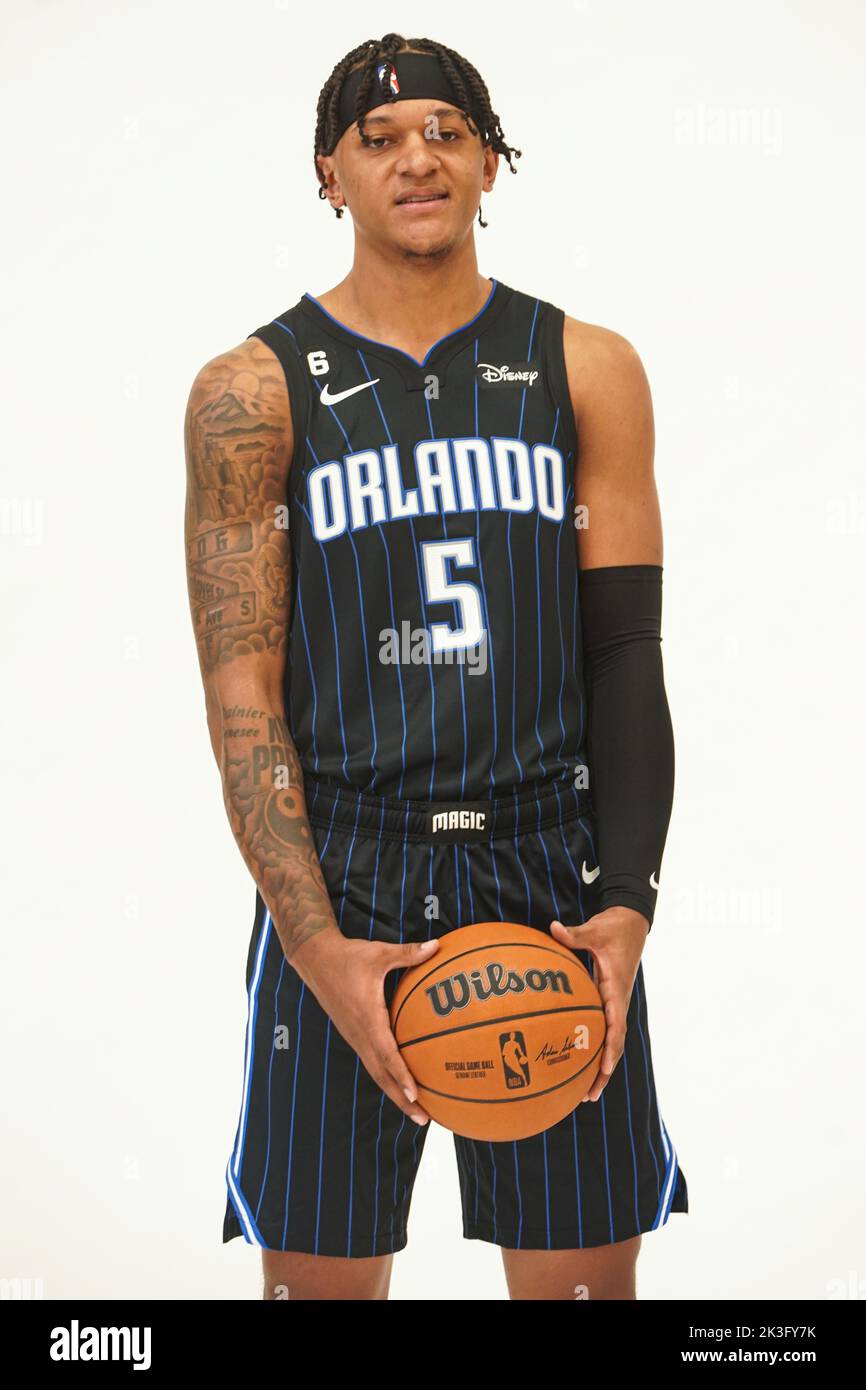 Orlando, Florida, USA, September 26, 2022, Paolo Banchero #5 during the ...