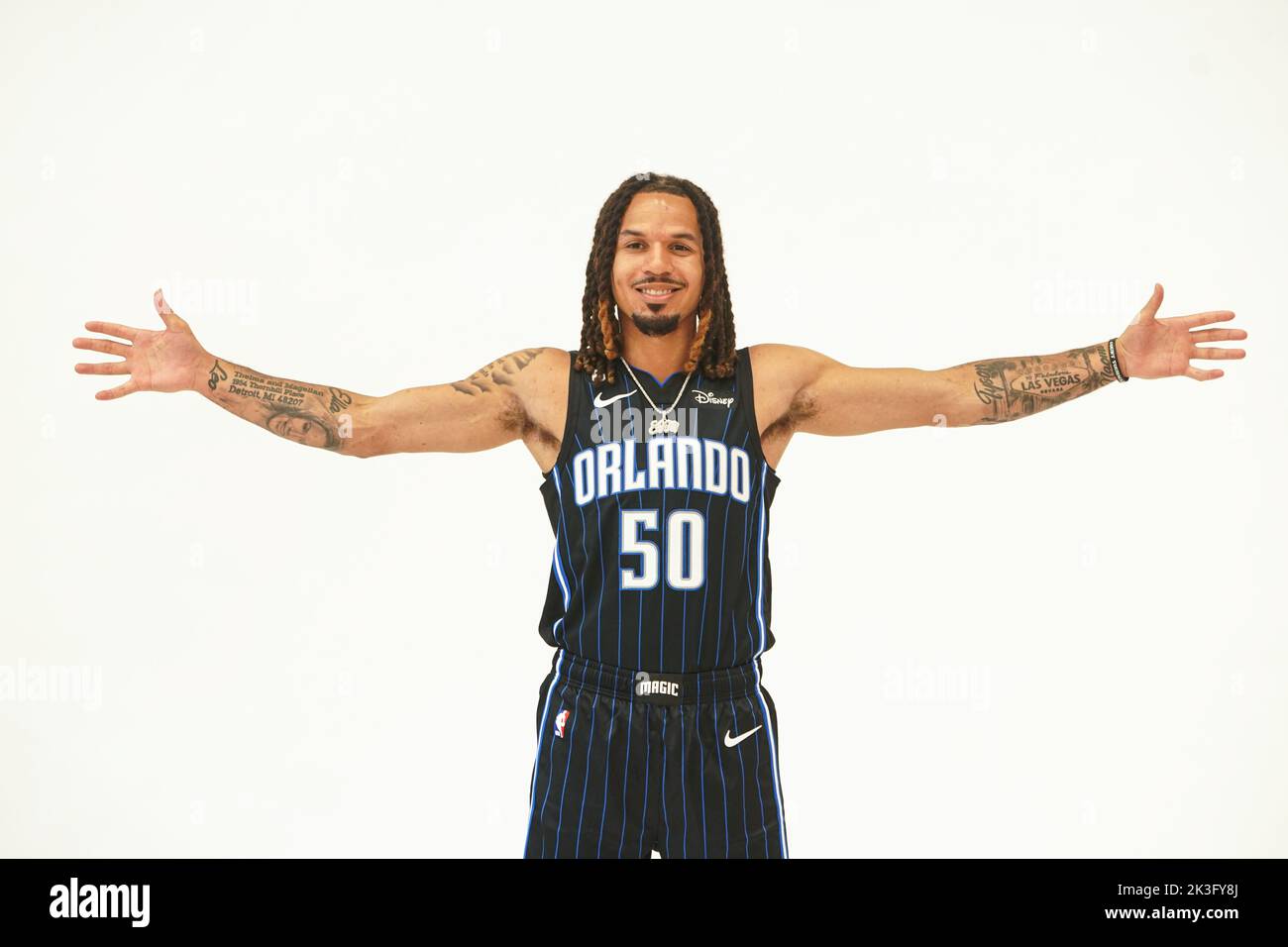 Orlando, Florida, USA, September 26, 2022, Cole Anthony #50 during the ...