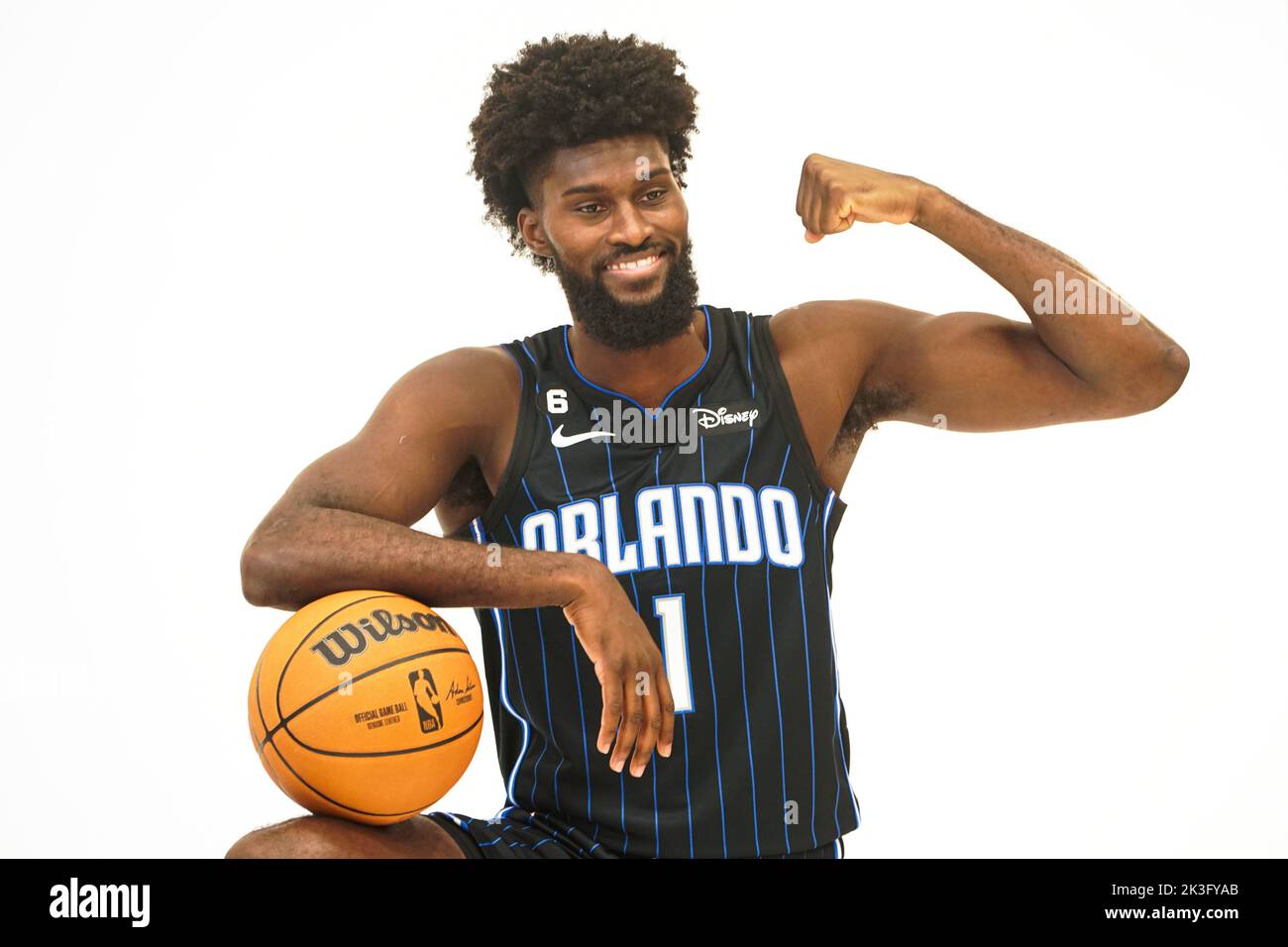 Orlando, Florida, USA, September 26, 2022, Jonathan Isaacs #1 during ...