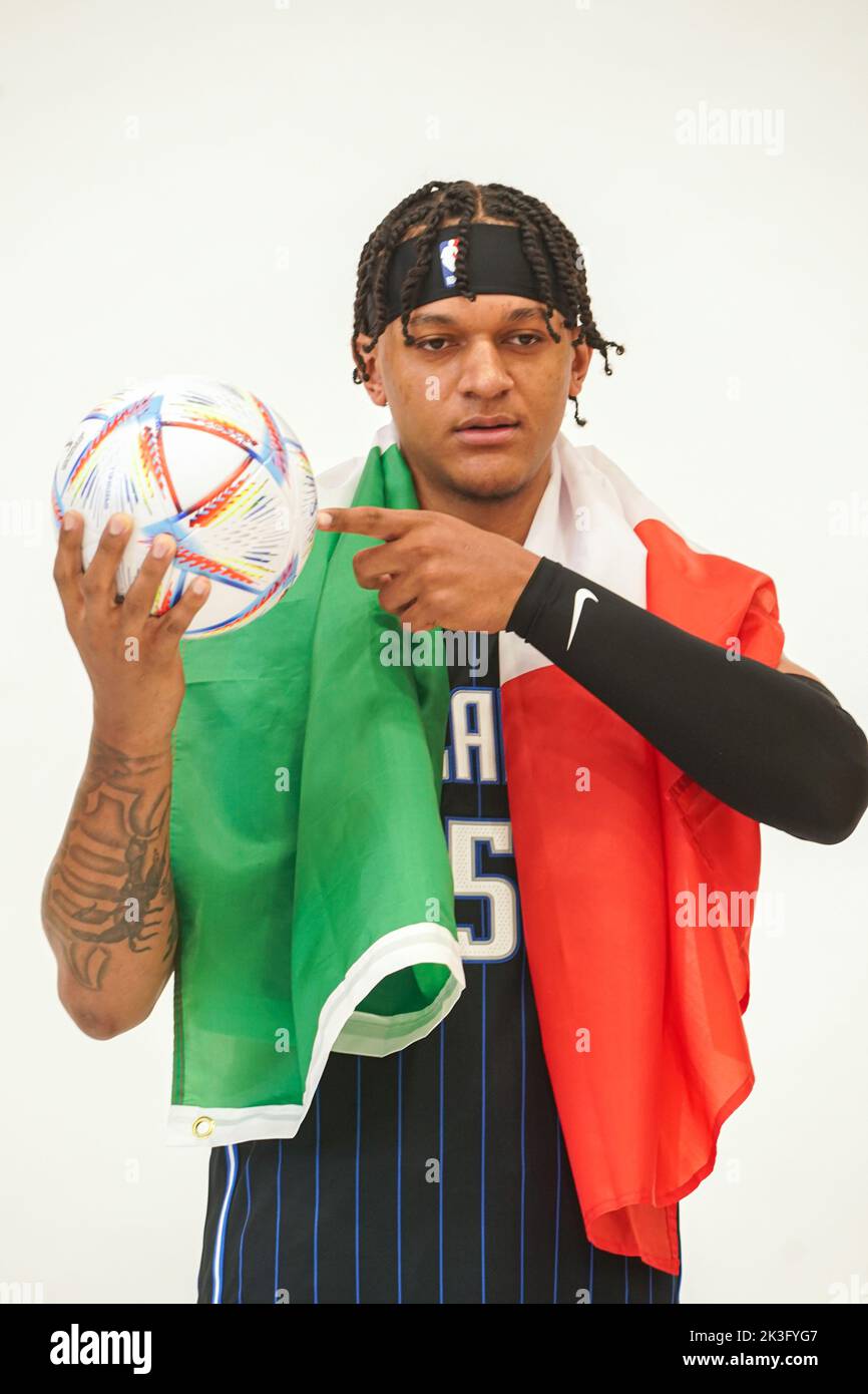 Orlando, Florida, USA, September 26, 2022, Paolo Banchero #5 during the ...