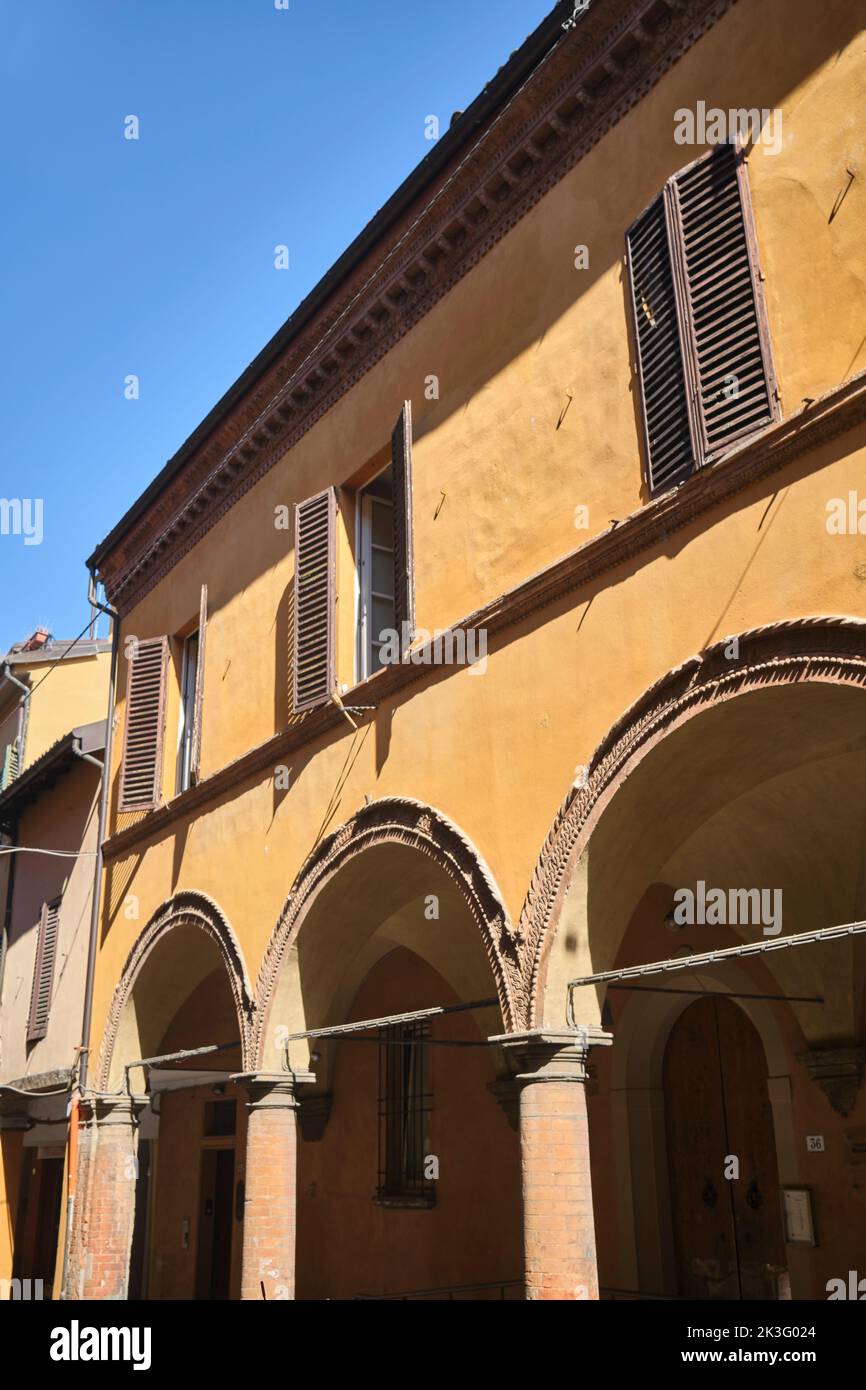 Casa Giorgio Morandi Via Fondazza Bologna Italy Stock Photo - Alamy