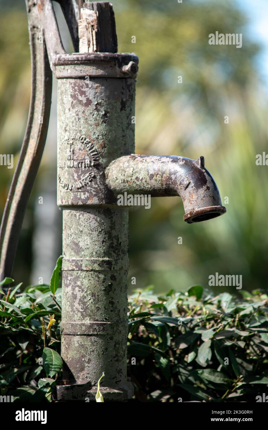 Hand water pump in farm hi-res stock photography and images - Alamy