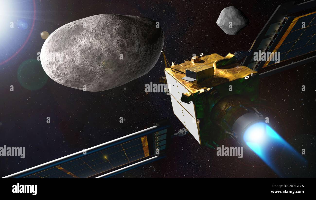 Usa. 21st Apr, 2021. DART is the first-ever mission dedicated to ...