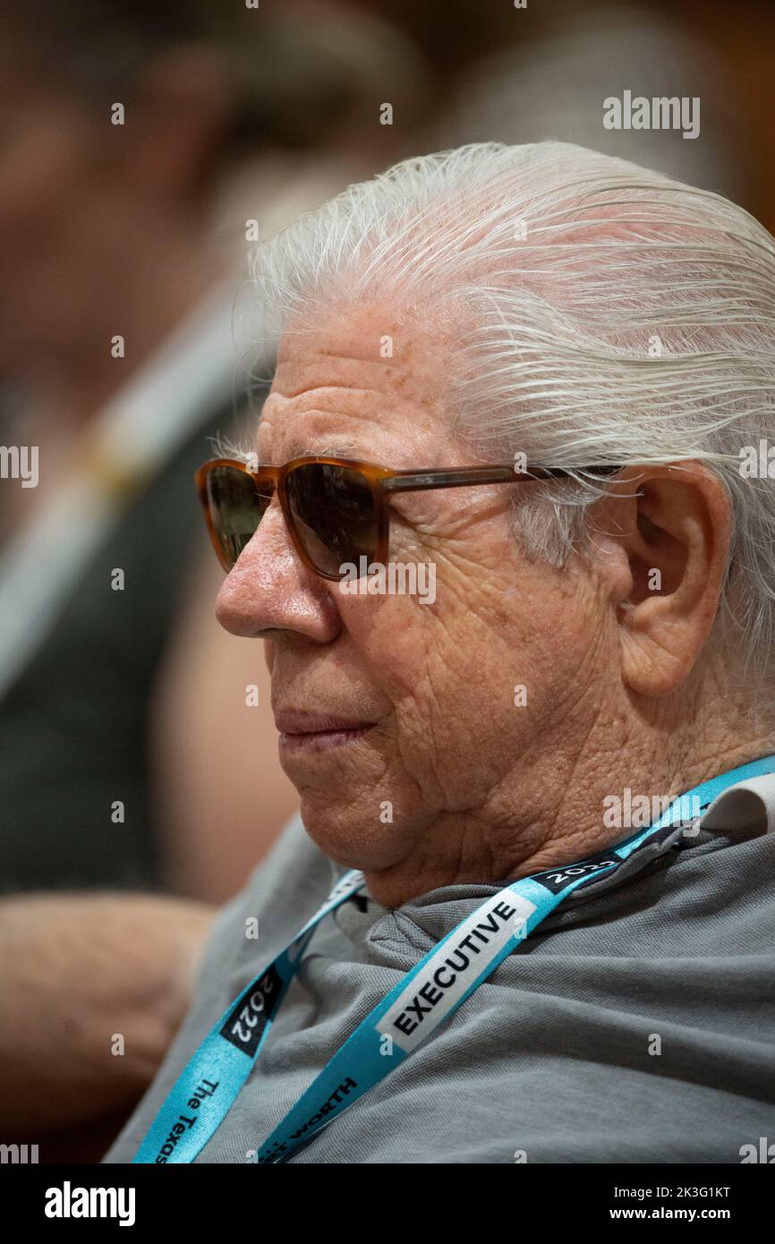 Austin Texas USA, September 24 2022: Legendary journalist and former ...