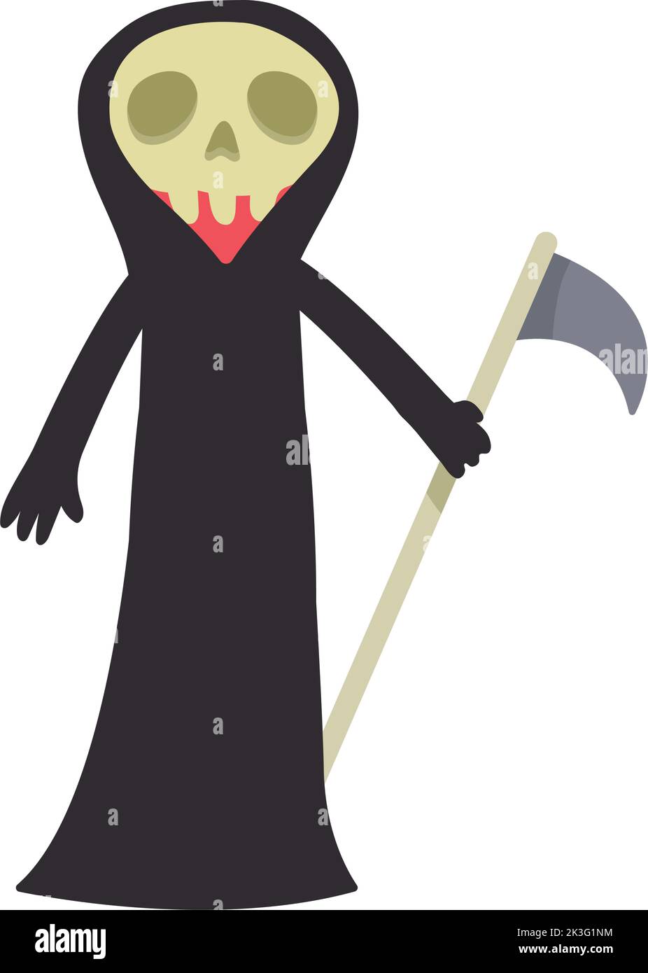 Grim reaper cartoon man hi-res stock photography and images - Alamy