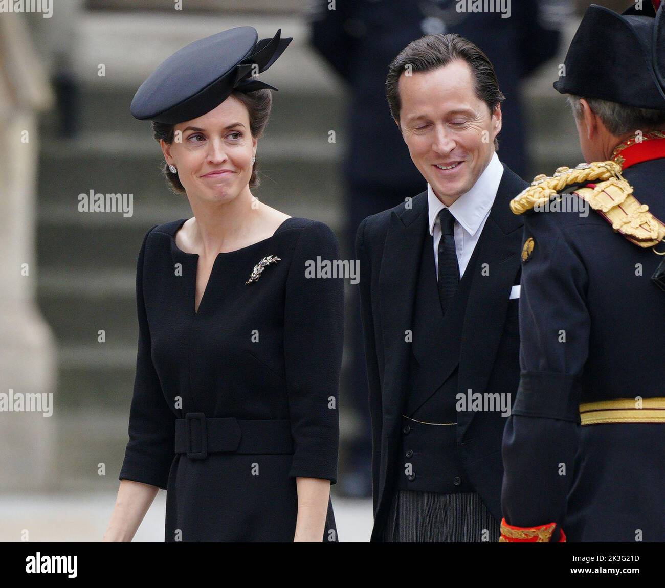 Lady Alexandra Hooper and her husband Thomas Hooper at the State ...
