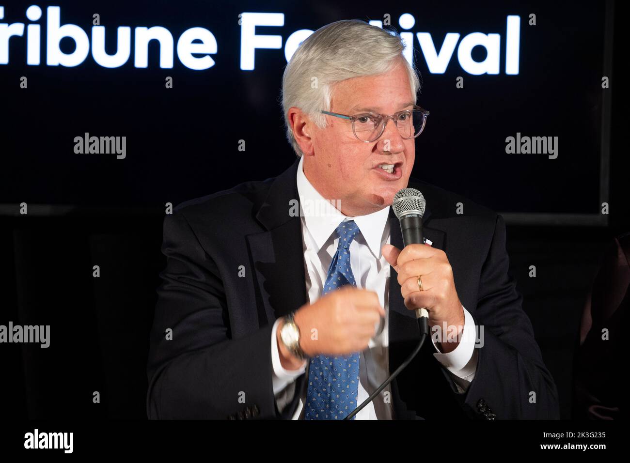 Austin Texas USA, September 24, 2022: Democratic nominee for lieutenant ...