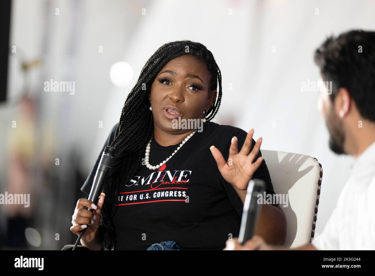 Austin Texas USA, September 24, 2022: Democratic candidate for U.S ...