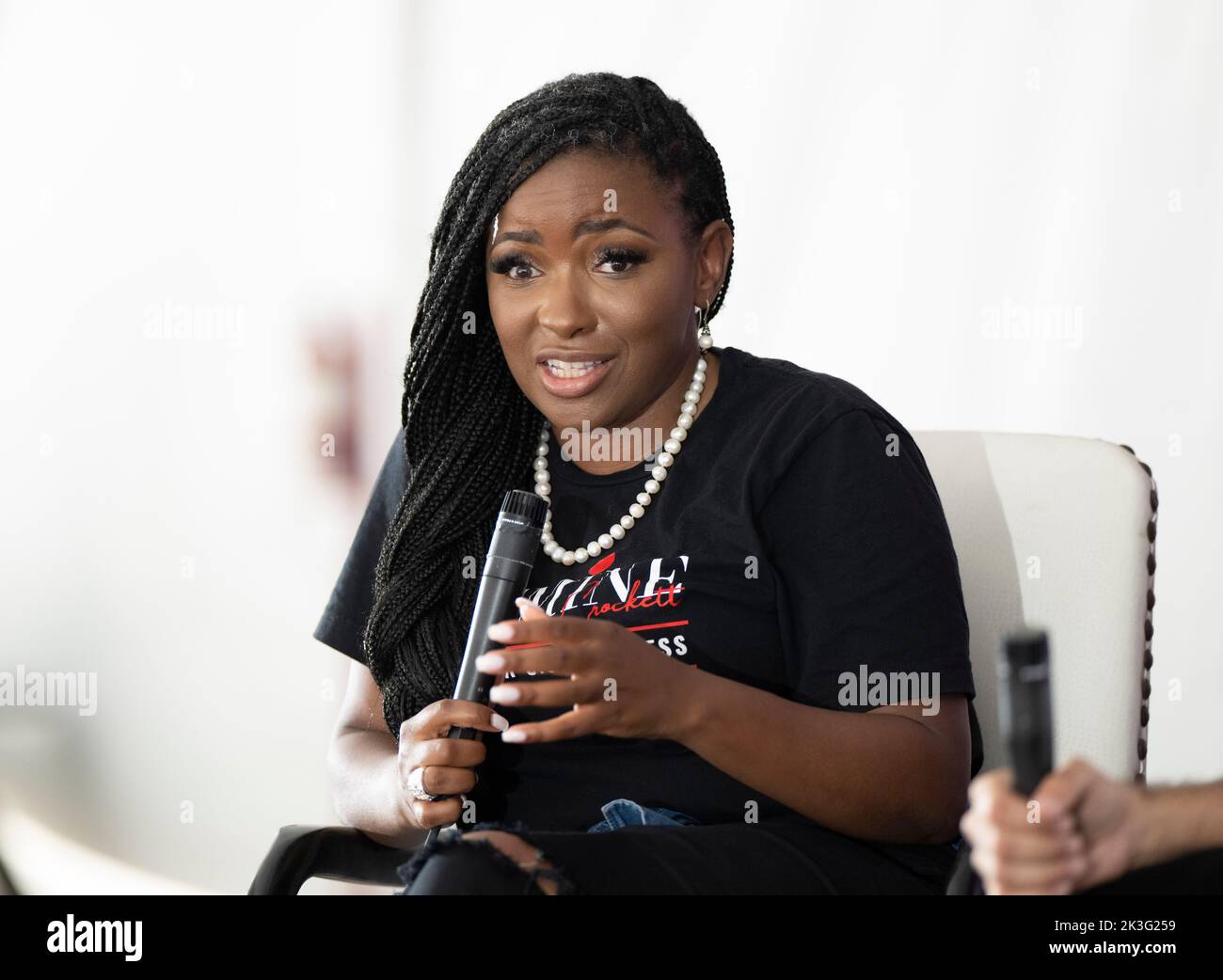 Austin Texas USA, September 24, 2022: Democratic candidate for U.S ...