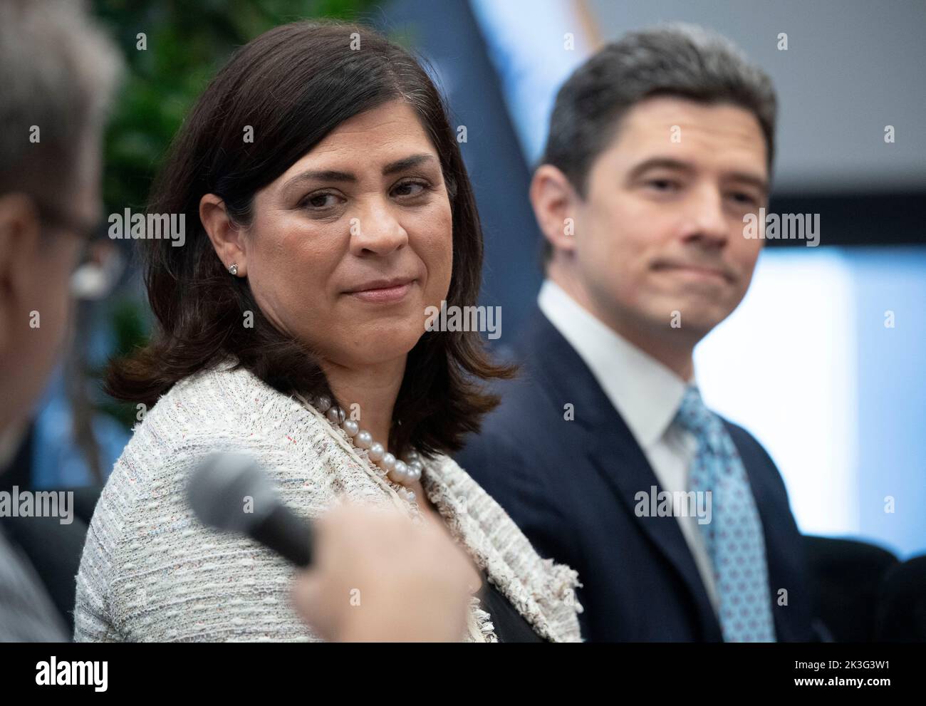 Influential female judge hi-res stock photography and images - Alamy