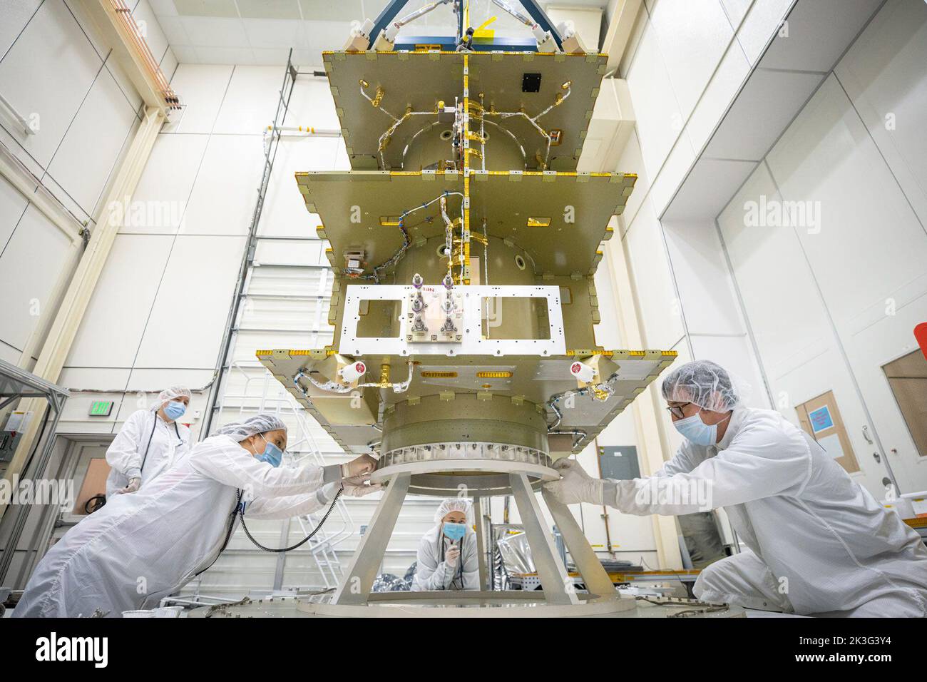 California, USA. 19th Apr, 2020. The DART team at APL has spent the last month installing the ...