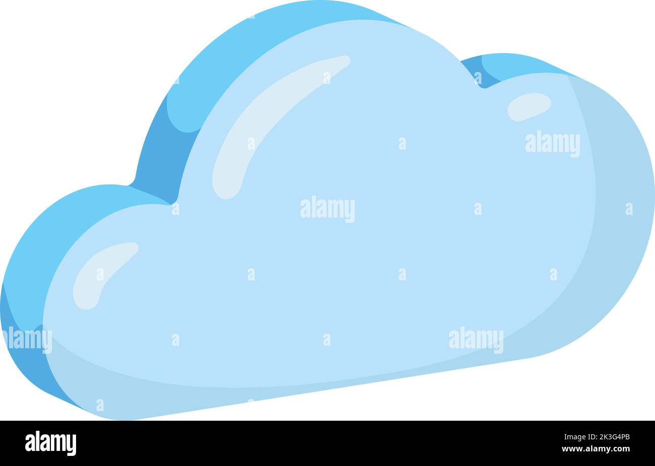cloud computing 3d style Stock Vector Image & Art - Alamy