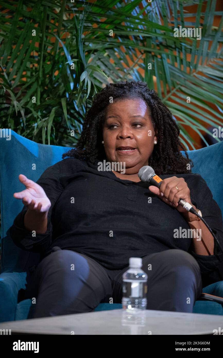 Austin, TX, USA. 24th Sep, 2022. Pulitzer Prize-winning Harvard ...