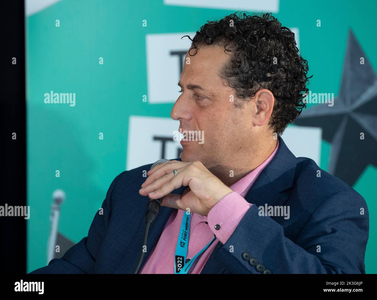 Austin, TX, USA. 24th Sep, 2022. Texas Monthly senior editor RUSSELL ...