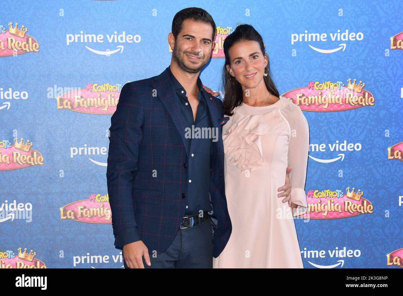 Rome, Italy. 26th Sep, 2022. Nunzio Fresi and wife Federica attend the ...