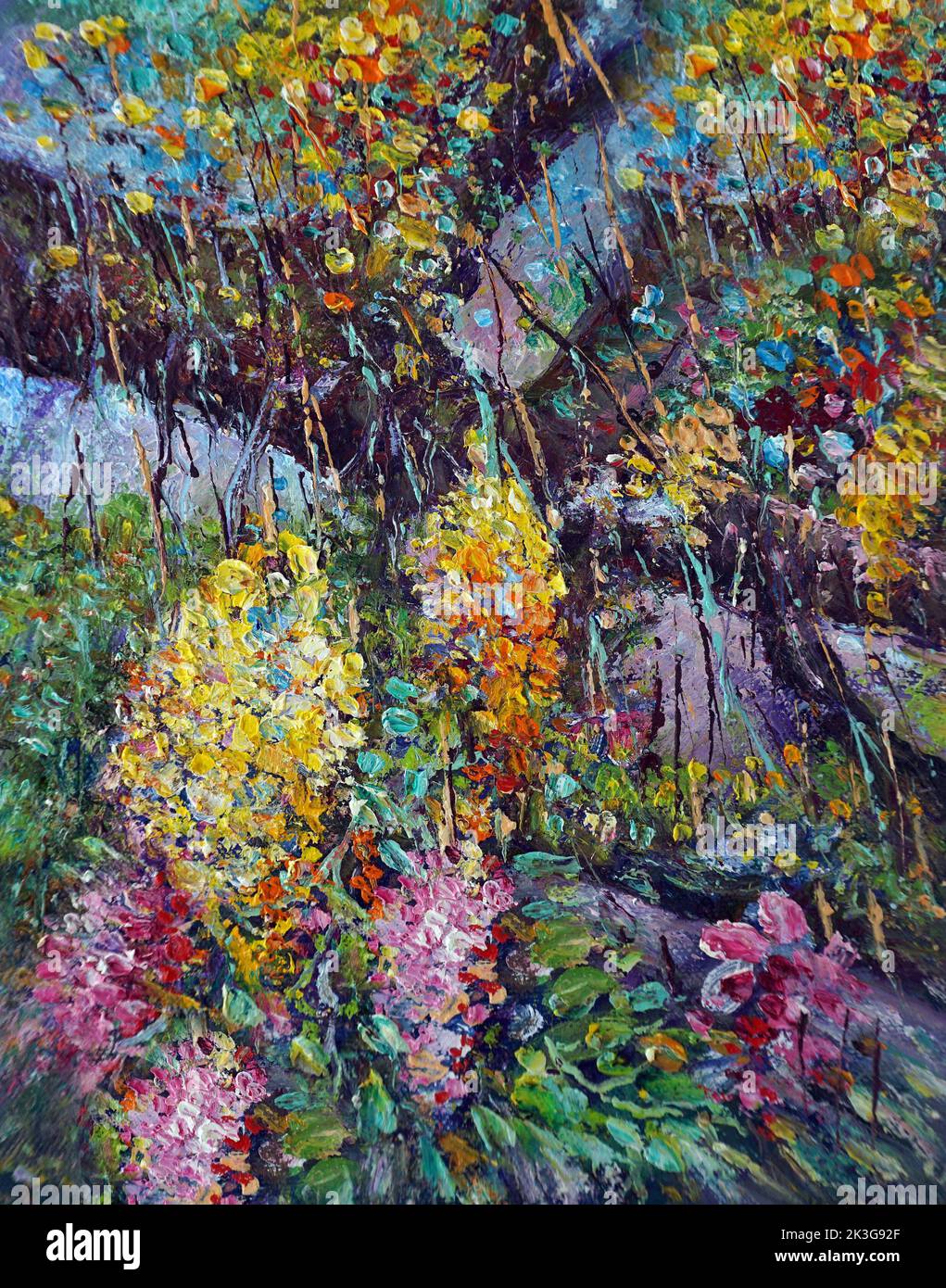 Paintings Of Trees And Flowers