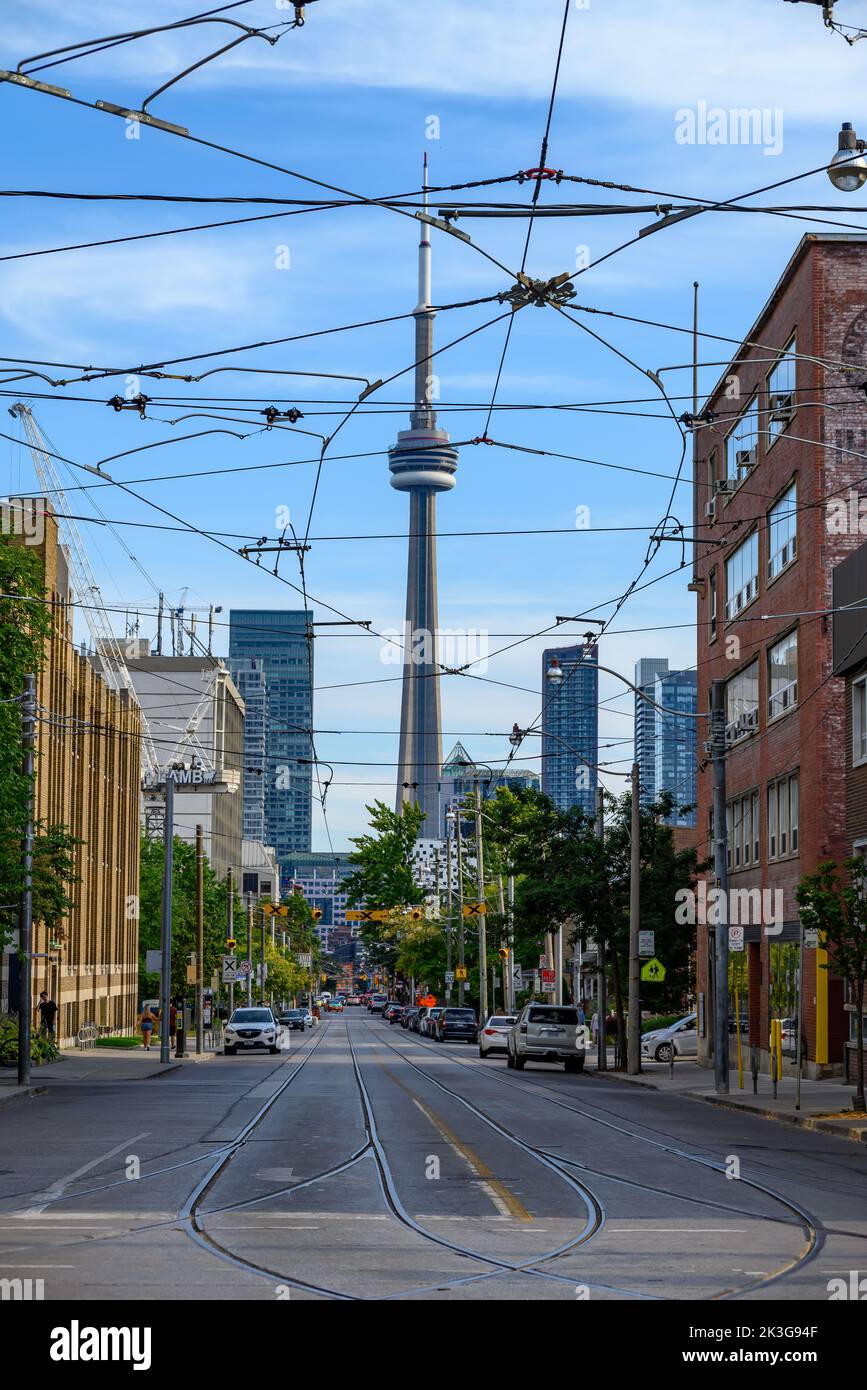 Cn tower view from hi-res stock photography and images - Alamy