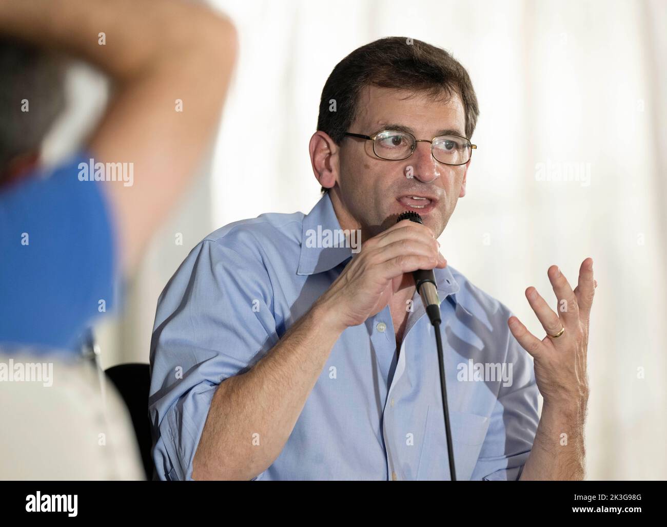 Austin, TX, USA. 24th Sep, 2022. Journalist PETER BAKER, chief White House correspondent for the ...