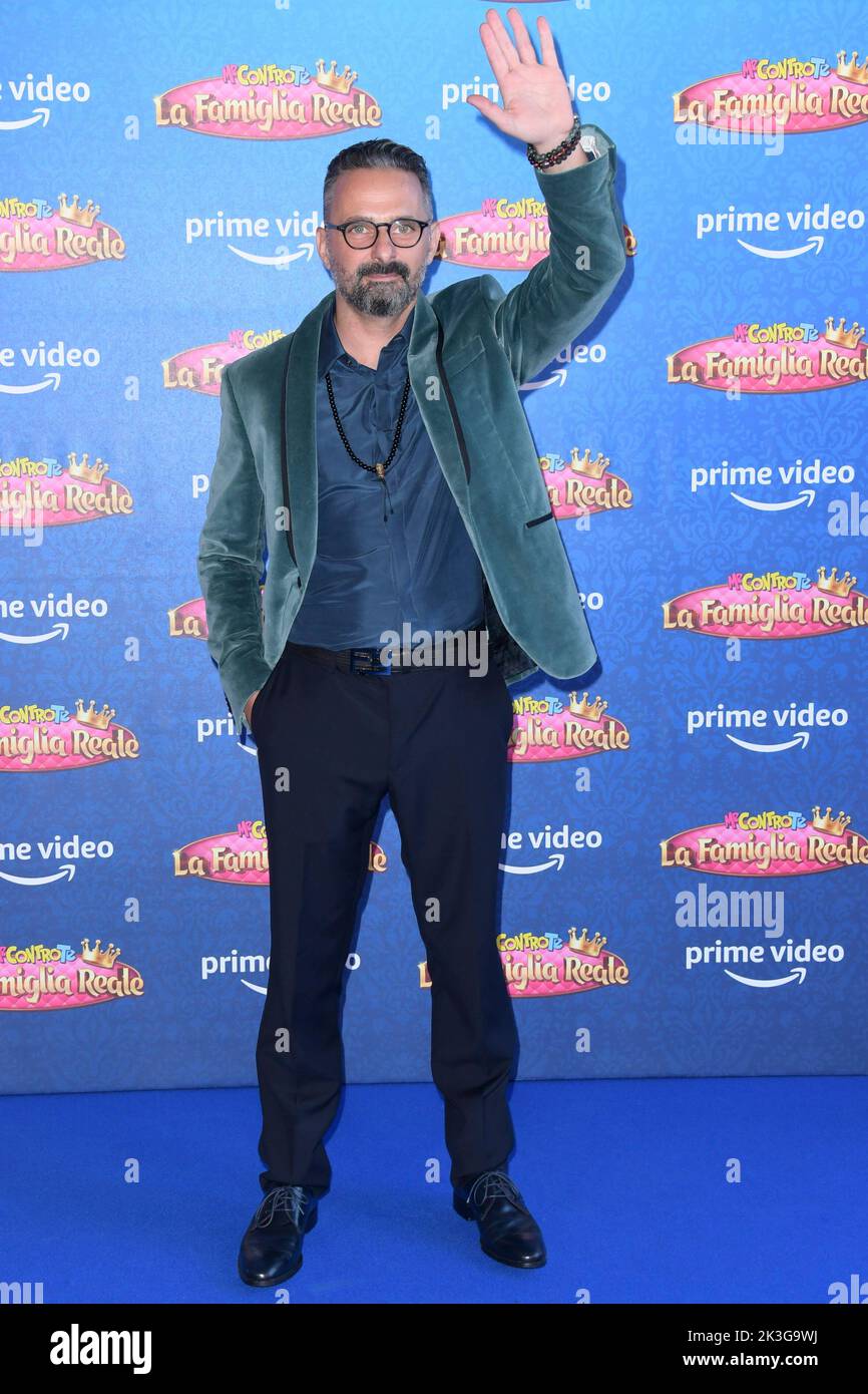 Rome, Italy - 26 Sept 2022, Gianluca Leuzzi attends the Me contro te ...