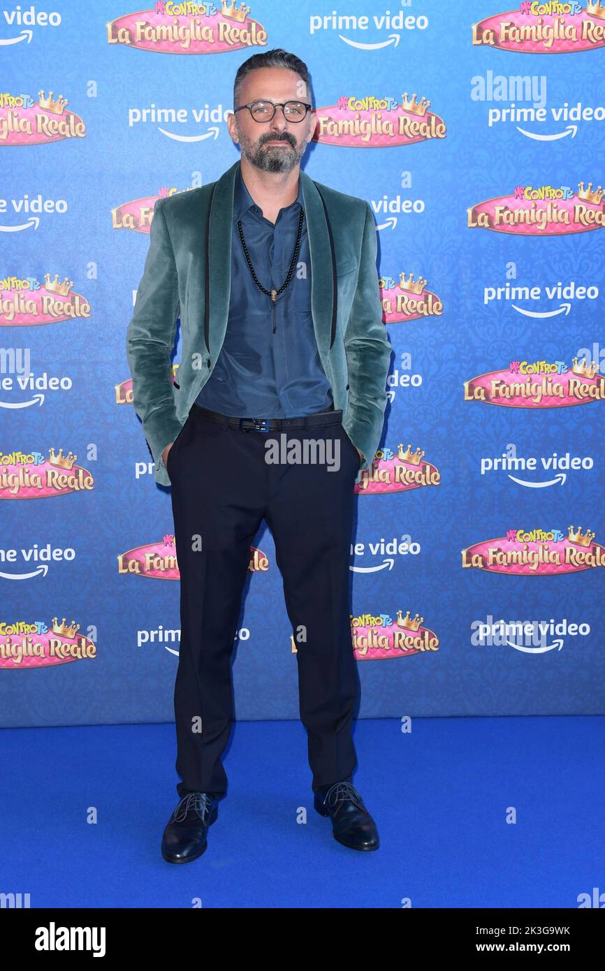 Rome, Italy - 26 Sept 2022, Gianluca Leuzzi attends the Me contro te ...