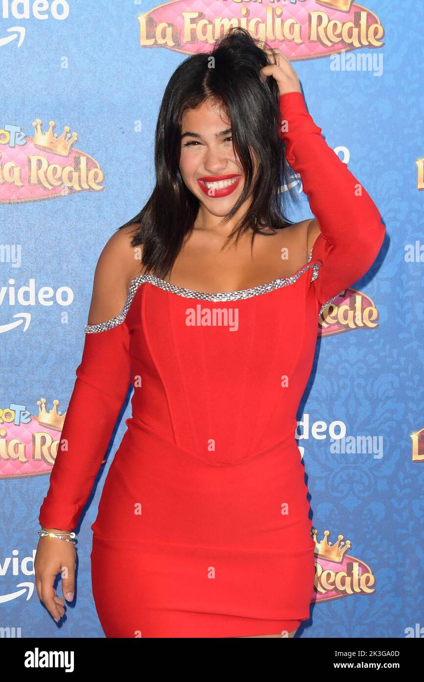 Rome, Italy - 26 Sept 2022, Giulia Sara Salemi attends the Me contro te ...