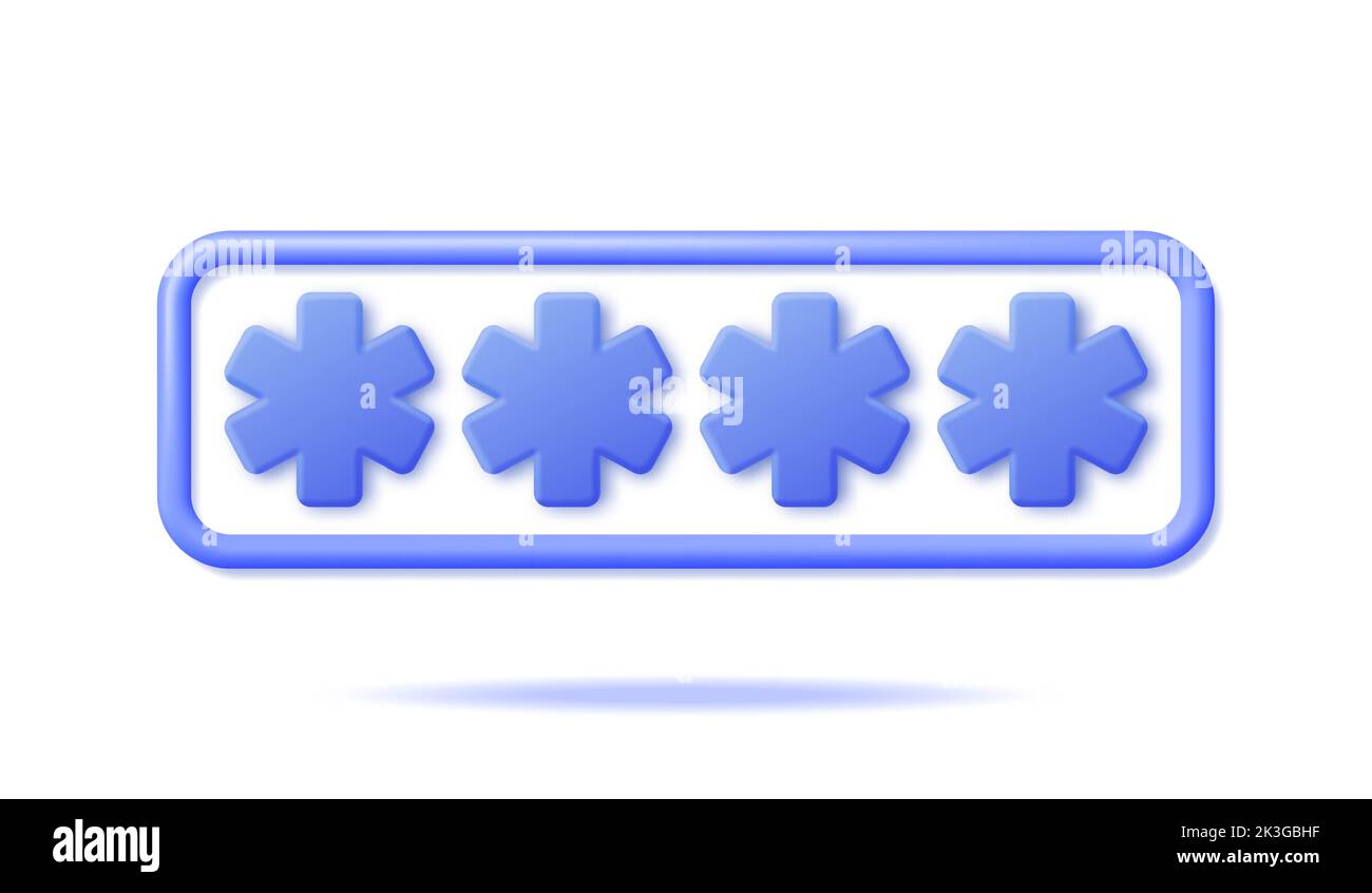 Password security background unlocked Stock Vector Images - Alamy