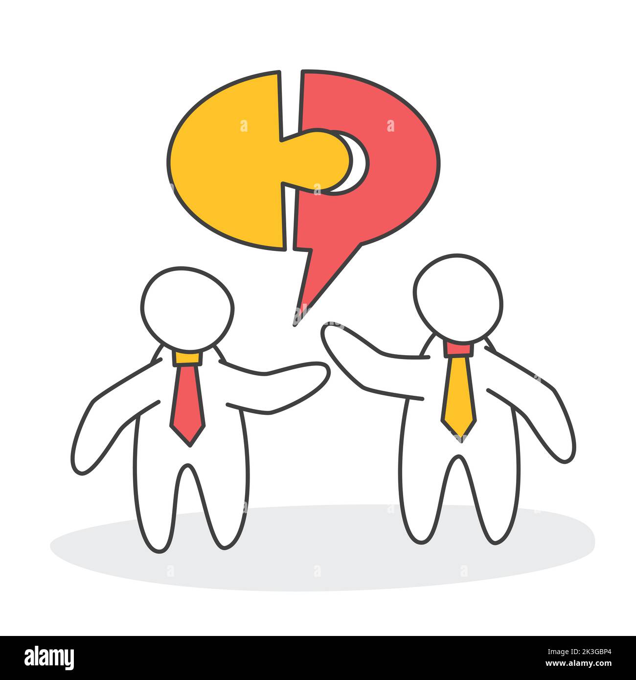 Discussion activity Stock Vector Images - Alamy